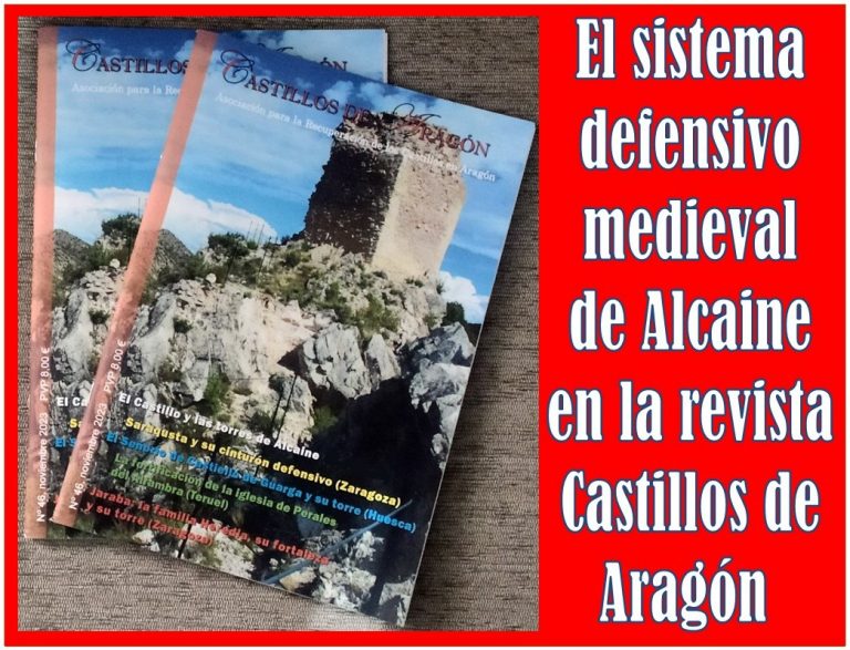La revista CASTILLOS DE ARAGÓN dedica portada y un artículo al castillo ...